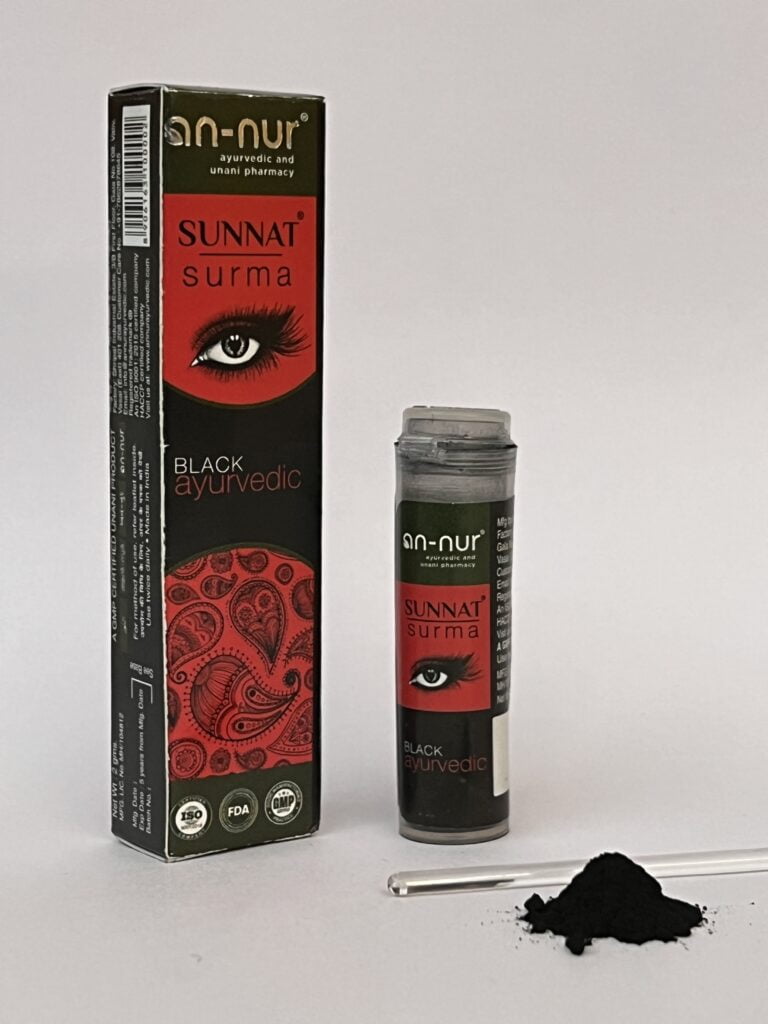 An-Nur Premium Natural Black Sunnat Surma - 1 Pack - Sunnah Souq ...