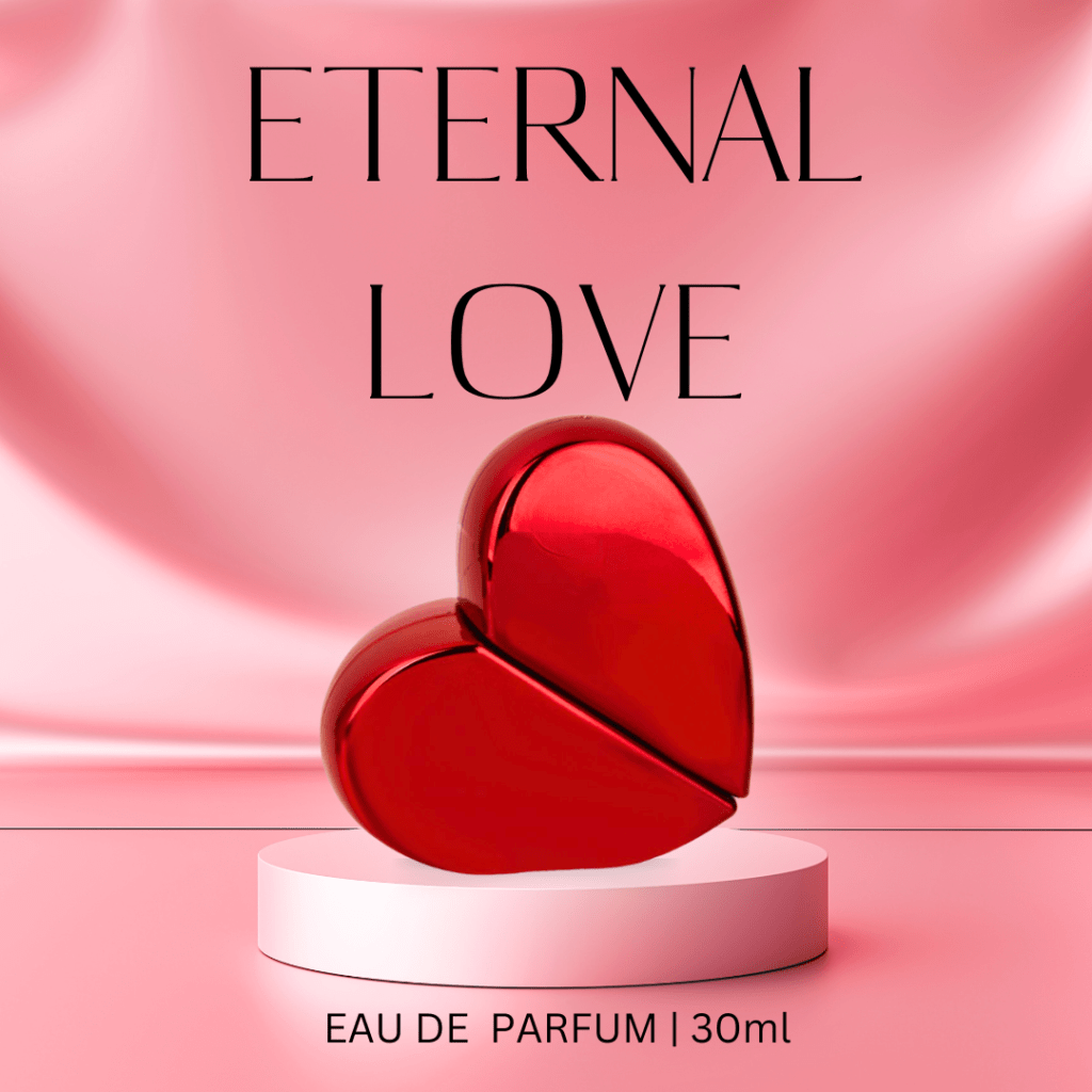 Eternal Love | 30ml Heart Shaped Spray Bottle - Sunnah Souq - Islamic Store