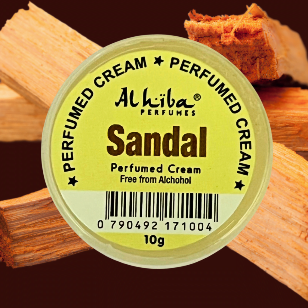 Sandal Perfumed Body Cream | Al Hiba - 8.5g - Sunnah Souq - Islamic Store