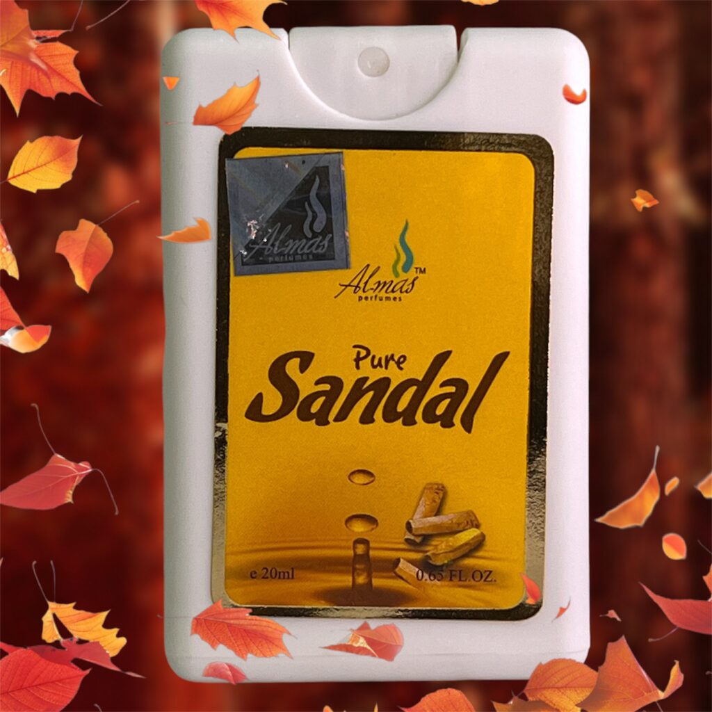 Almas Sandal Pocket Perfume | 20ml - Sunnah Souq - Islamic Store