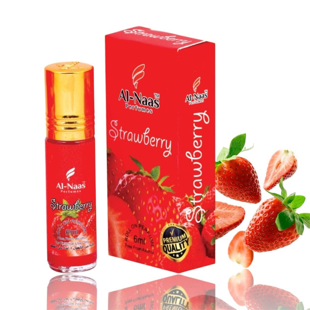 Al Naas Strawberry Attar | 6ml Roll-On - Sunnah Souq - Islamic Store