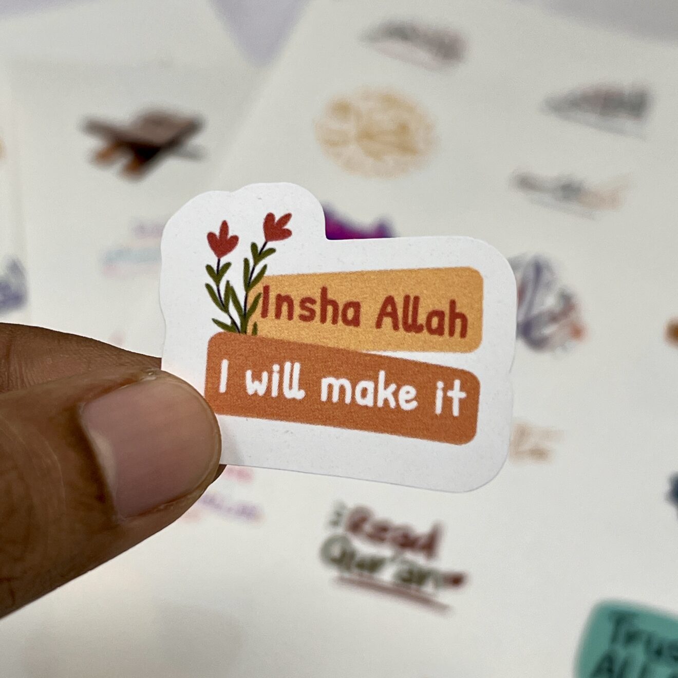 Islamic Stickers - Perfect for Journals, Laptops, & Gifts Self Adhesive ...